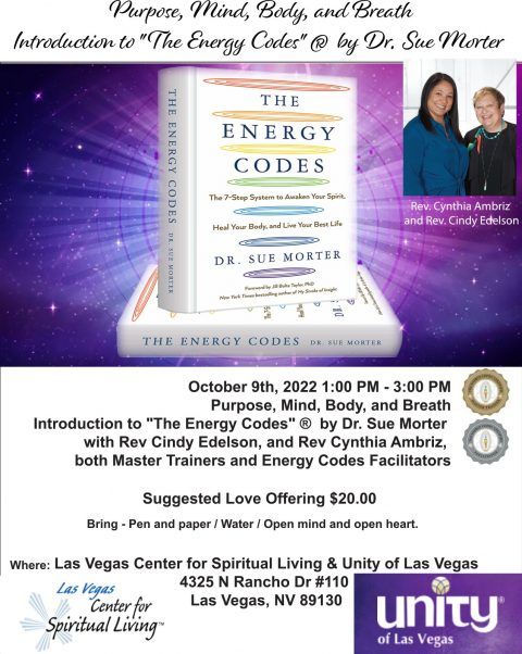 Introduction to Energy Codes, October 9, 2022 - LV Center For Spiritual ...